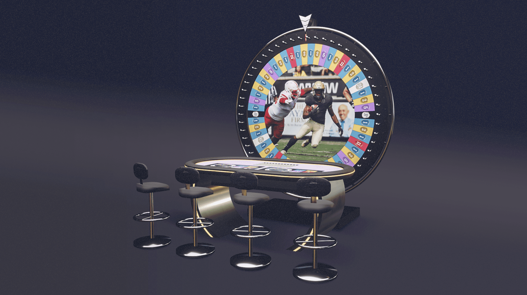 Gaming and Promotional Prize Wheels